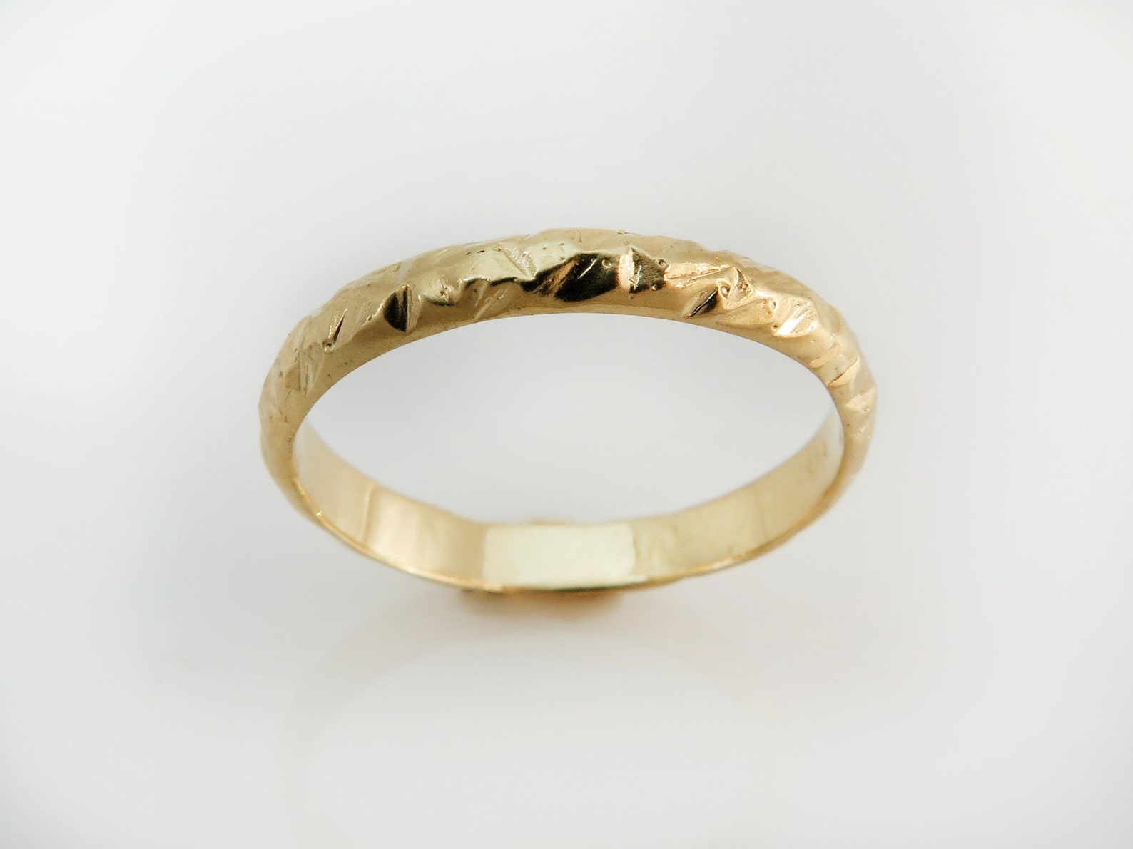 Wedding Band Women Wedding Band Ring Textured Wedding Band - Etsy