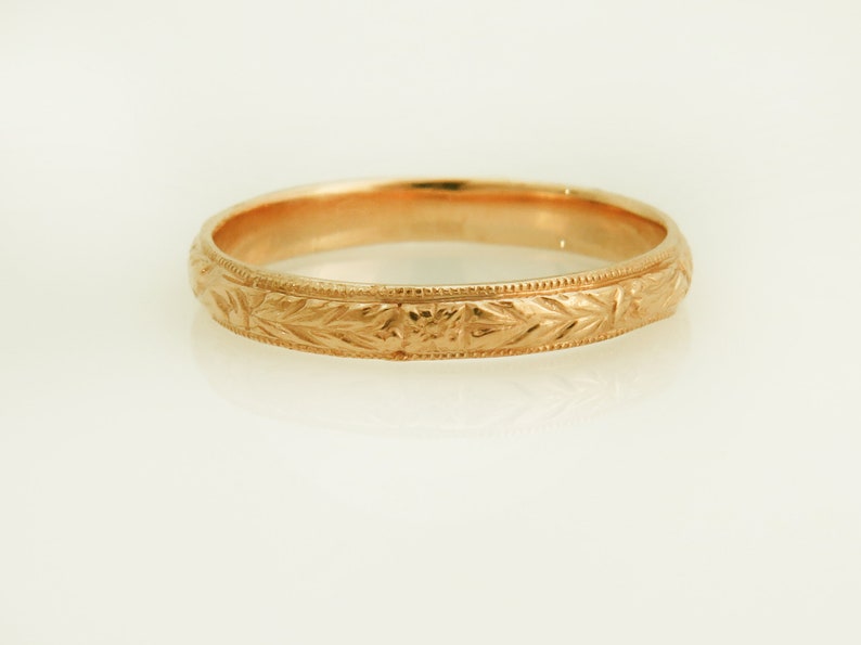 Stack Wedding Ring Unique Wedding Band Vintage Wedding Ring - Etsy