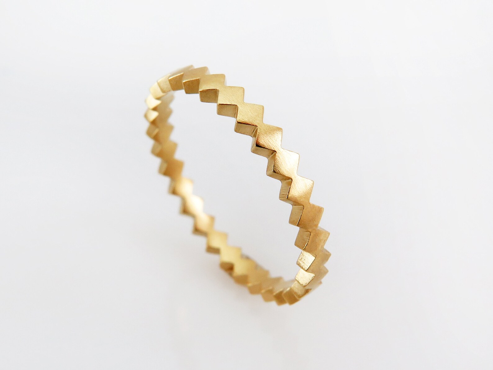 Unique Wedding Ring Wedding Band Women Geometric Wedding - Etsy