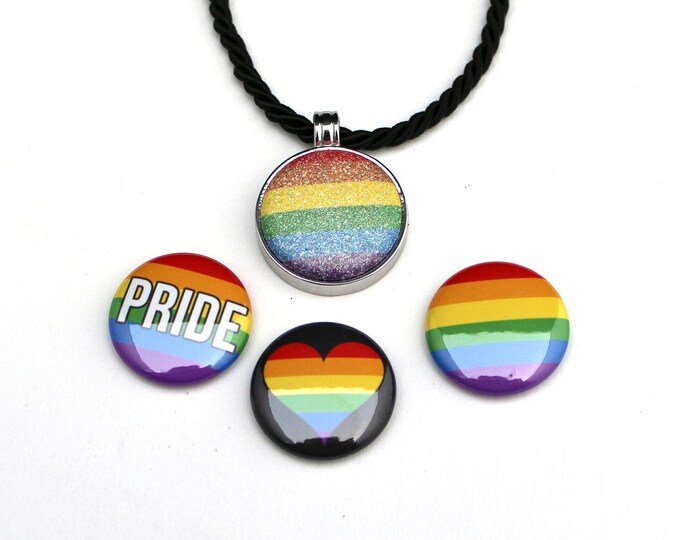 LGBT Jewelry, Gay Pride, Gay Pride Necklace, Rainbow Jewelry, Pride ...