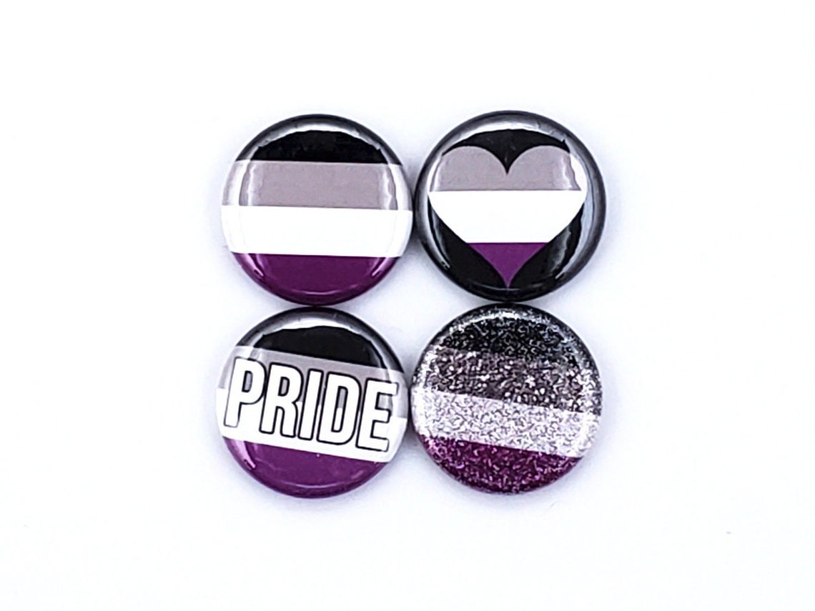 Asexual Pride Pins Ace Pride Pins Asexual Pride Buttons - Etsy