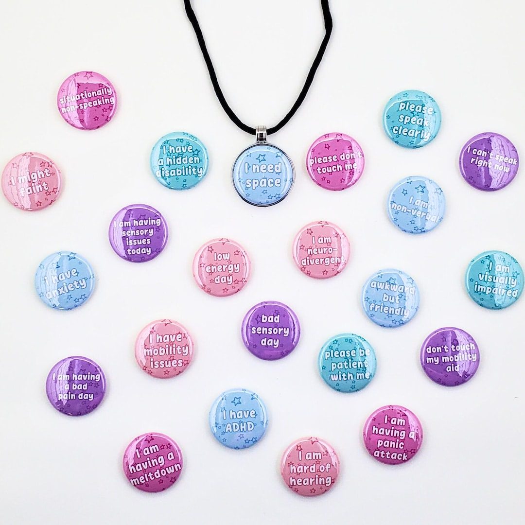 Disability Necklace | Neurodiversity Jewelry | Hidden Disability ...