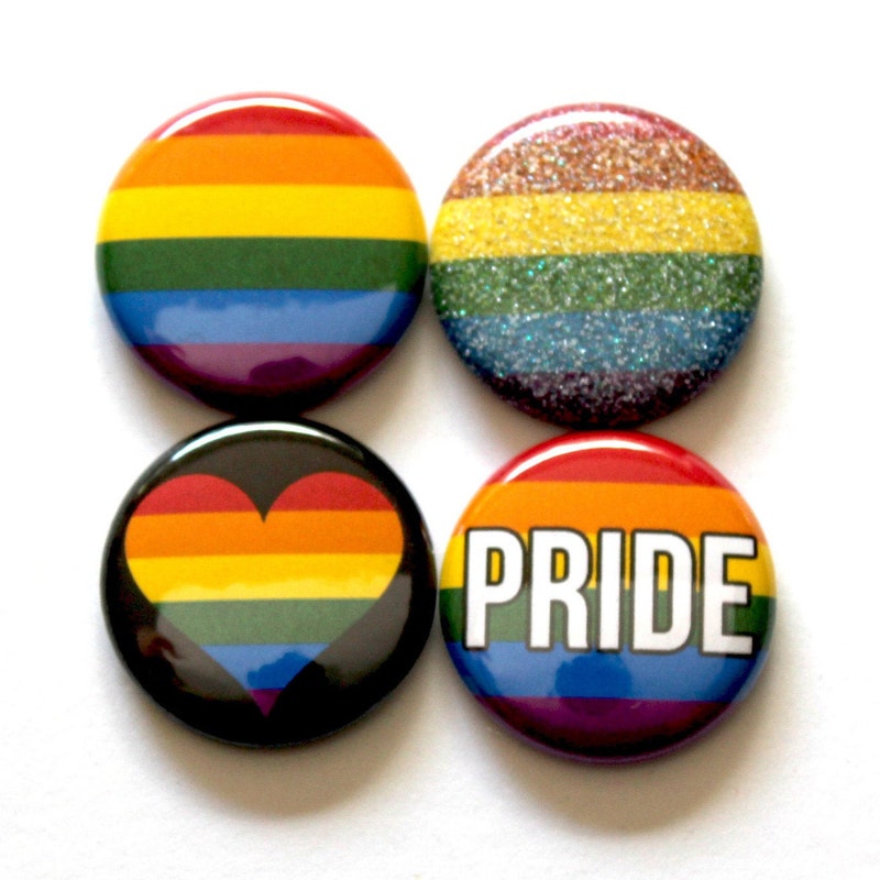 Gay Pride Pin - Etsy
