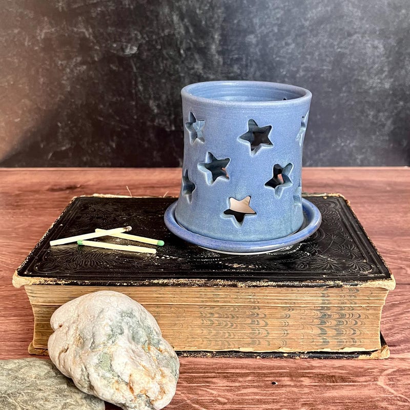 Ceramic Luminary - Etsy
