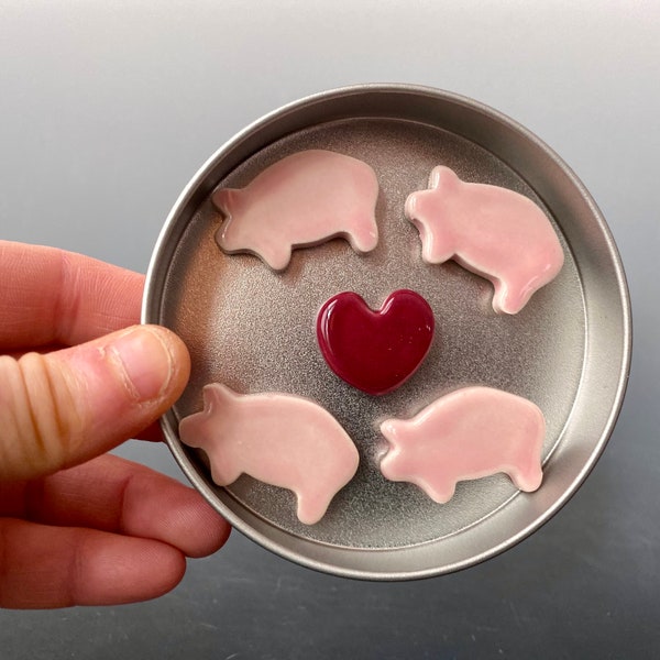 Pig Magnets - Etsy