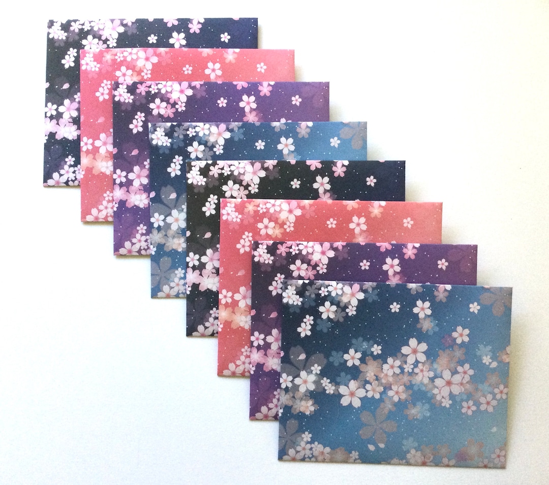 Cherry Blossom Envelopes, Japanese Stationery, Snail Mail, Happy Mail ...