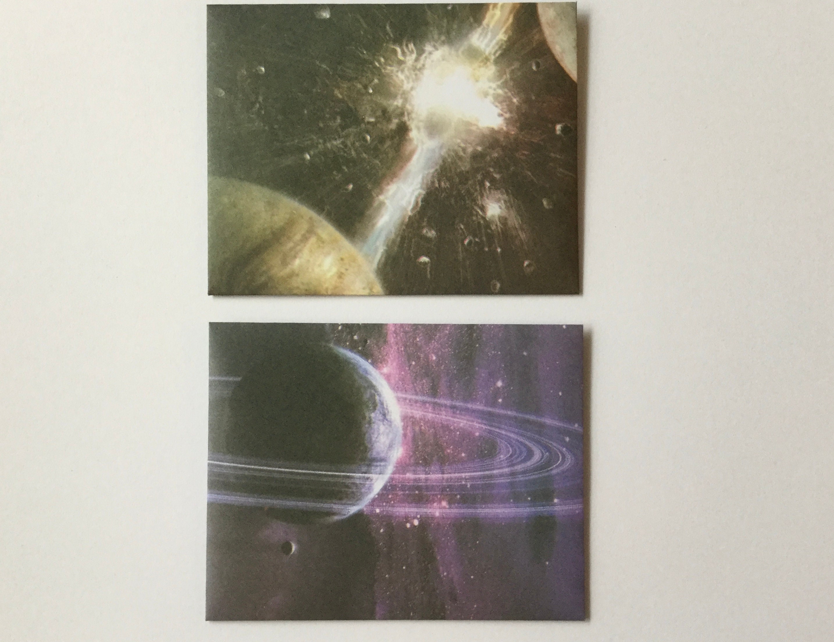 Space envelopes small cosmic planet stationery astronomy | Etsy