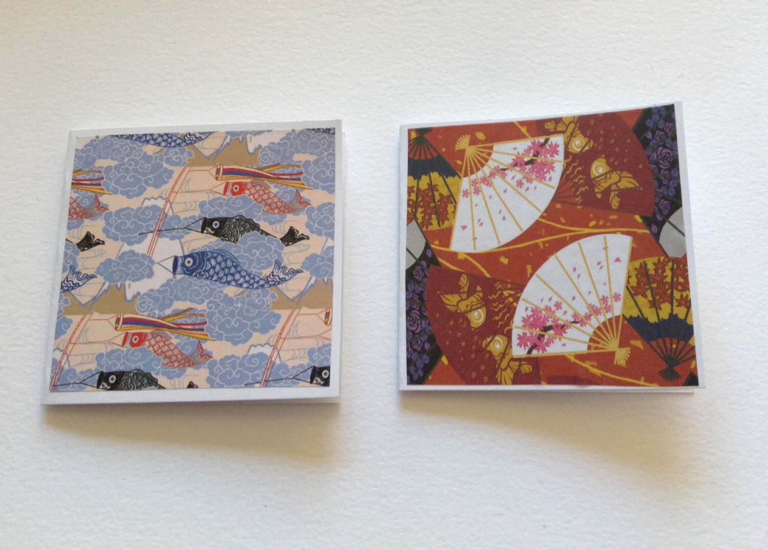 Japanese Mini Thank You Cards Mini Note Card Set Bright - Etsy