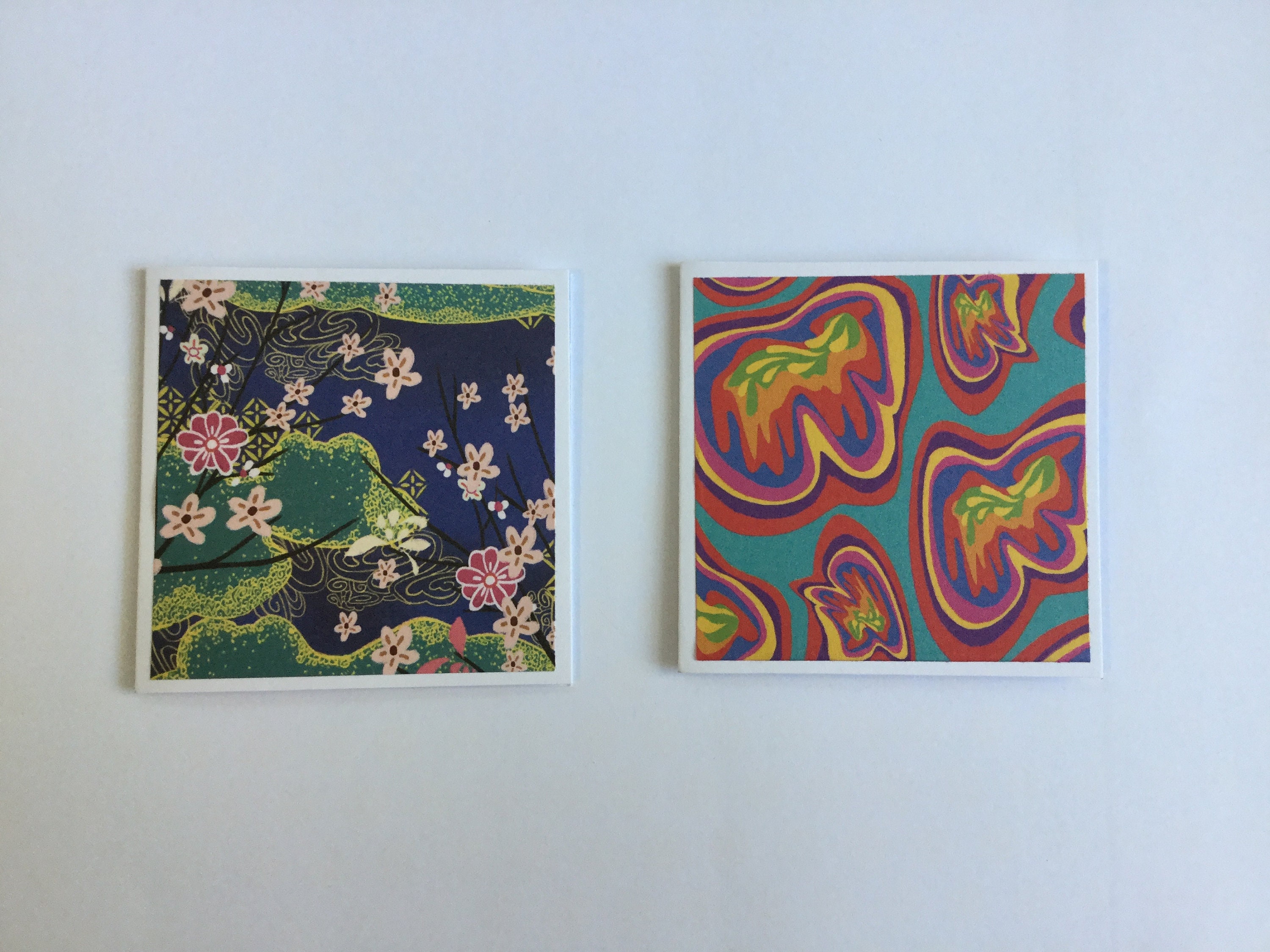 Japanese Mini Thank You Cards Mini Note Card Set Bright - Etsy