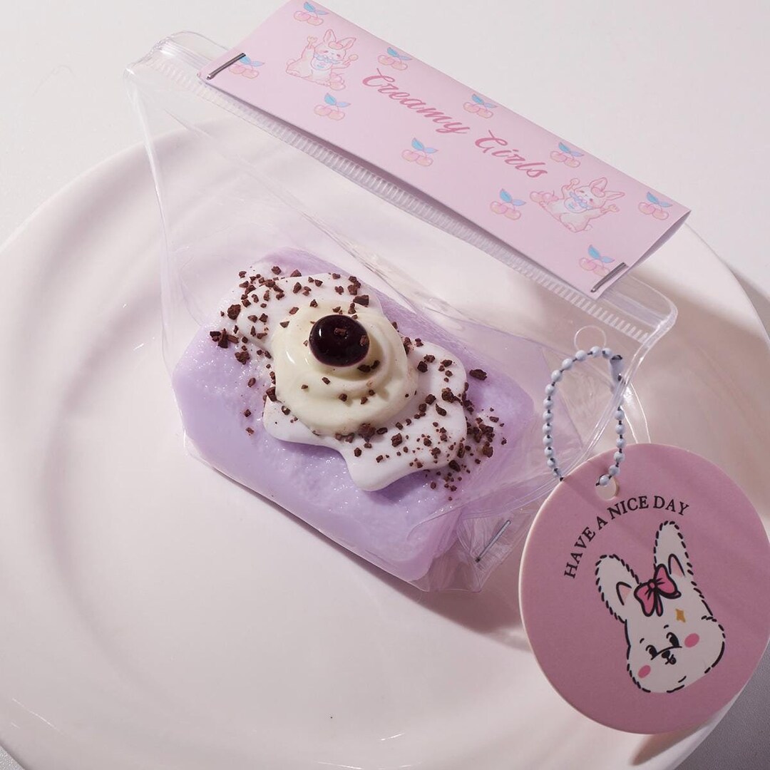 Cake Roll Taba Squishy Toy, Kawaii Stress Relief Toy, Cute Dessert ...