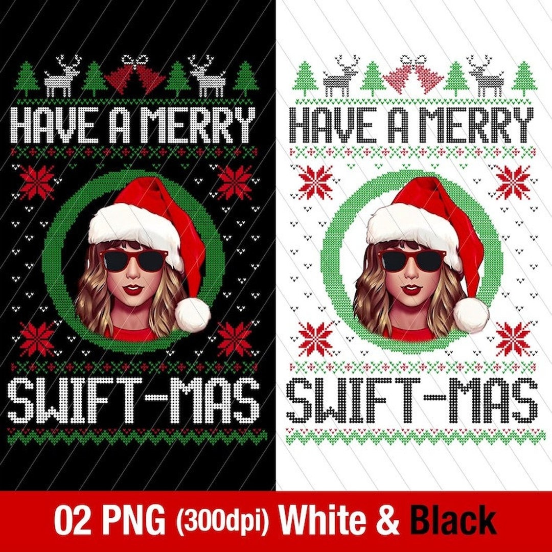 Merry Swiftmas Png, Christmas Taylor Version Album Png, Eras Tour Png ...