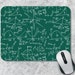 Math Mousepad Science Mousepad Green Chalkboard Mouse Pad - Etsy