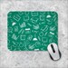 Math Mousepad Science Mousepad Green Chalkboard Mouse Pad - Etsy