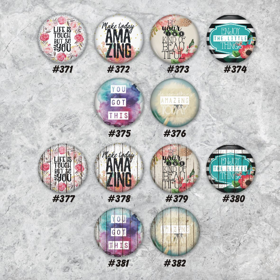 Quote Pinback Button, Quote Fridge Magnet, Inspirational Quote Pin ...