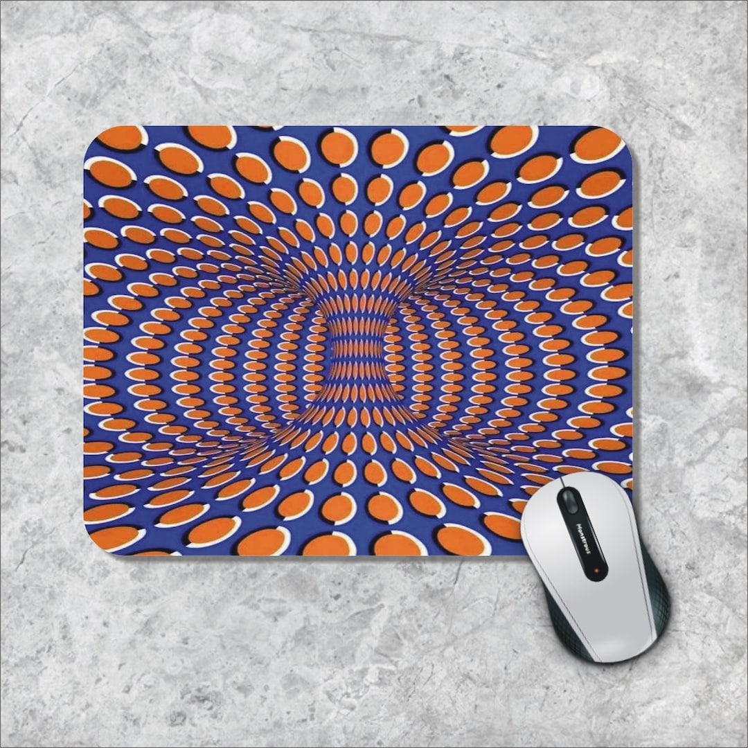 Geometric Mousepad, Optical Illusion Mouse Pad, Custom Mousepad,3d ...