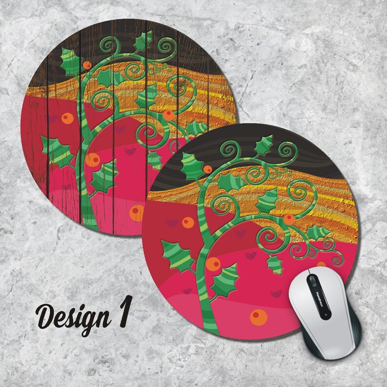 Magical Tree Mouse Pad Tree of Life Mouse Mat Round Mouse - Etsy