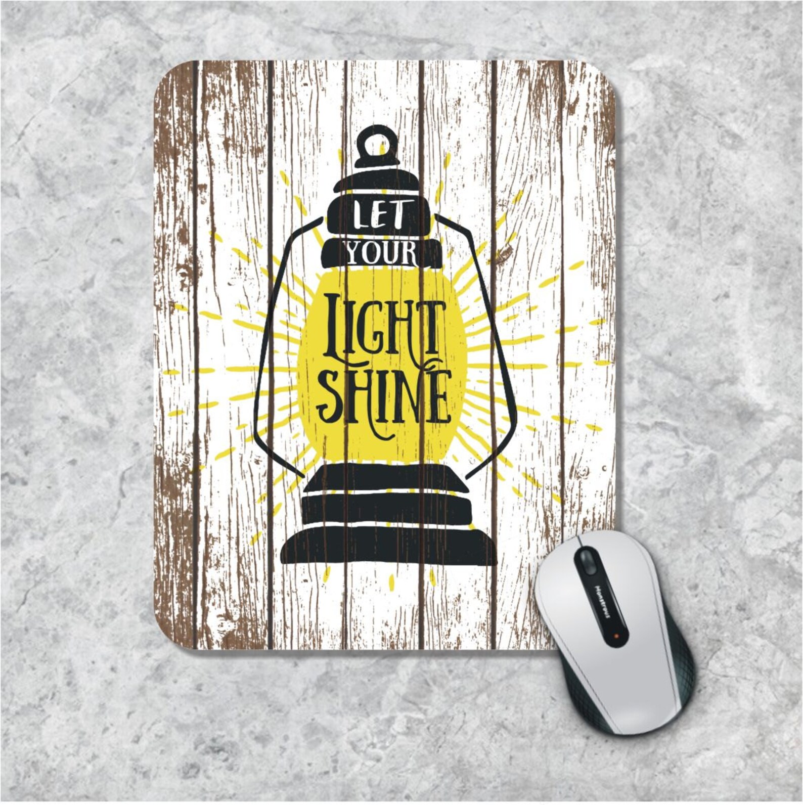 Quote Mousepad Let Your Light Shine Oil Lamp Mouse Pad | Etsy
