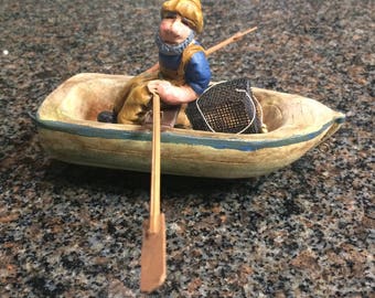 Boat figurine | Etsy