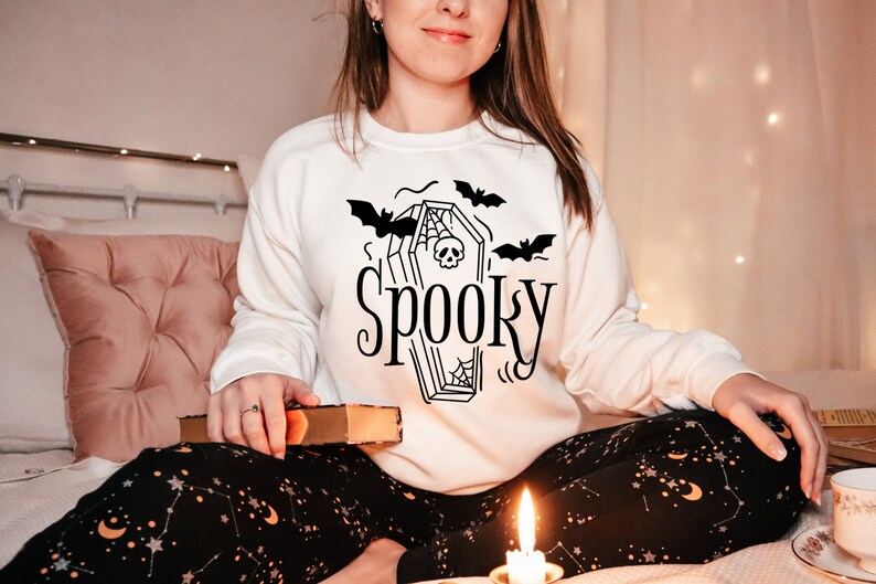 Spooky Coffin Svg Eps Png Dxf Cut File Gothic Witchy Death Bats - Etsy