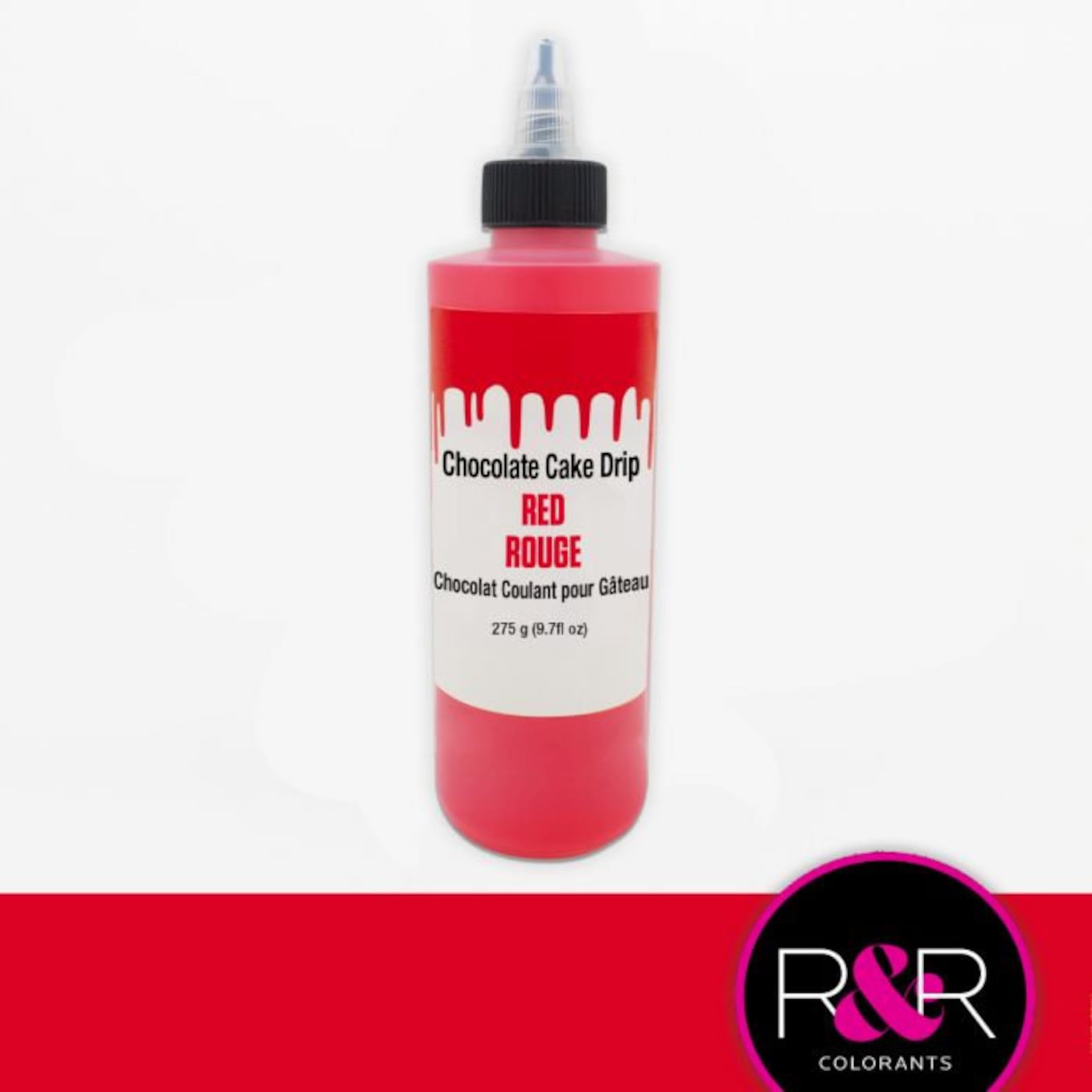 Red Chocolate Cake Drip 9.7 Oz by Roxy & Rich - Etsy