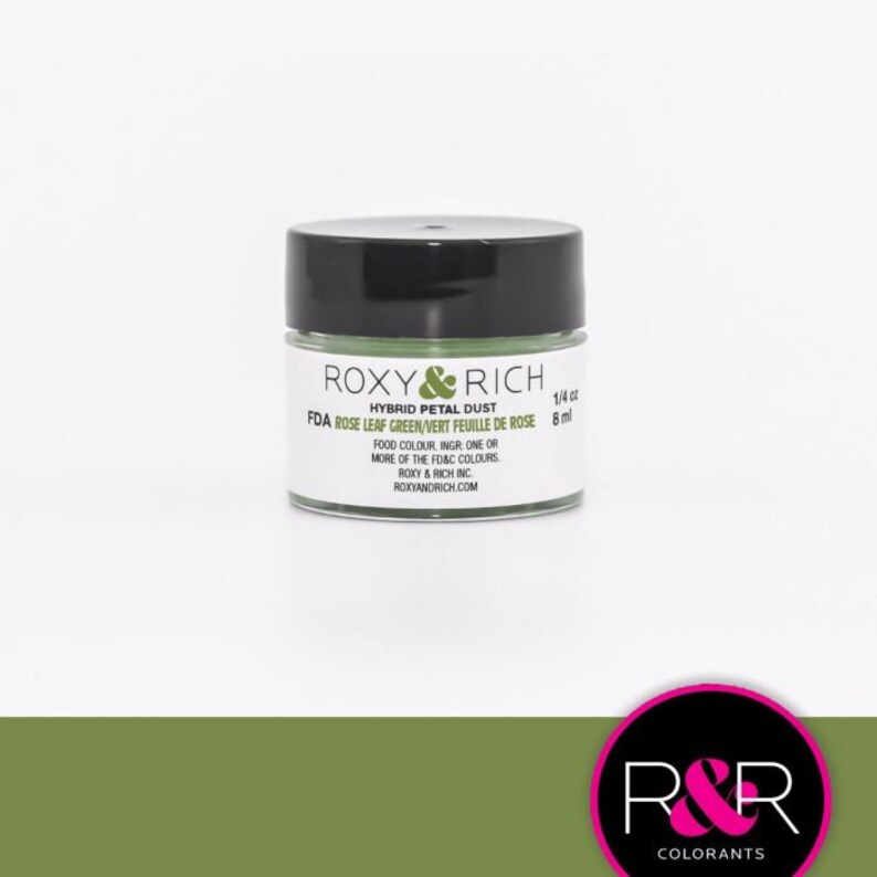 Rose Leaf Green Hybrid Petal Dust 2.5 Grams by Roxy & Rich - Etsy