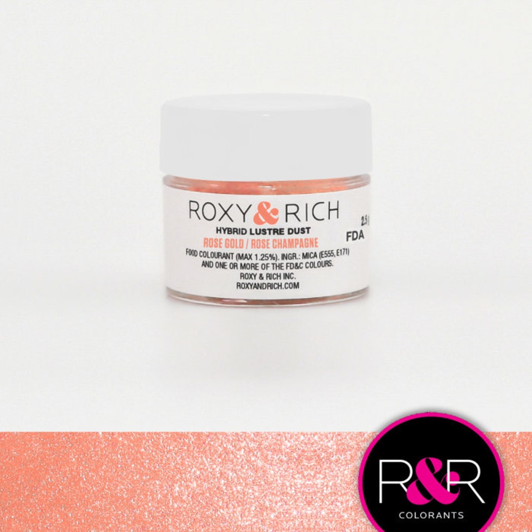 Rose Gold Hybrid Luster Dust 2.5 Grams by Roxy & Rich - Etsy