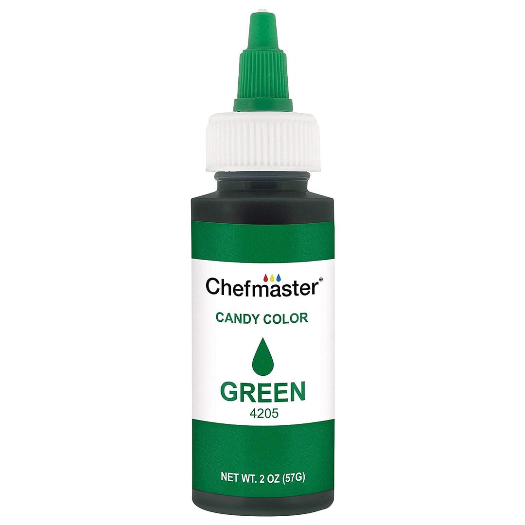 Chefmaster Green Candy Color 2oz Oil Based Food Color - Etsy