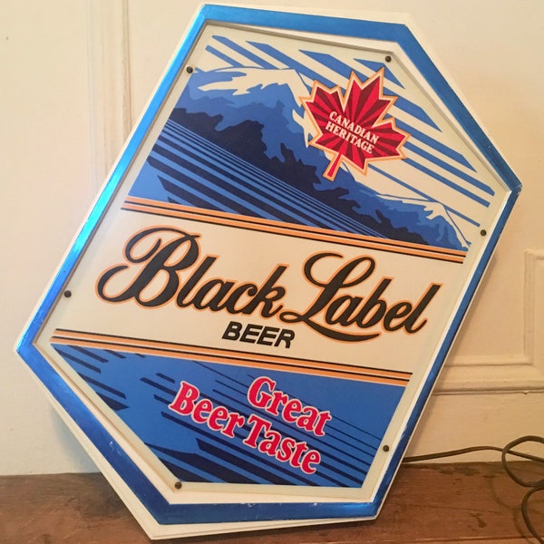 Vintage Light up Bar Sign - Etsy