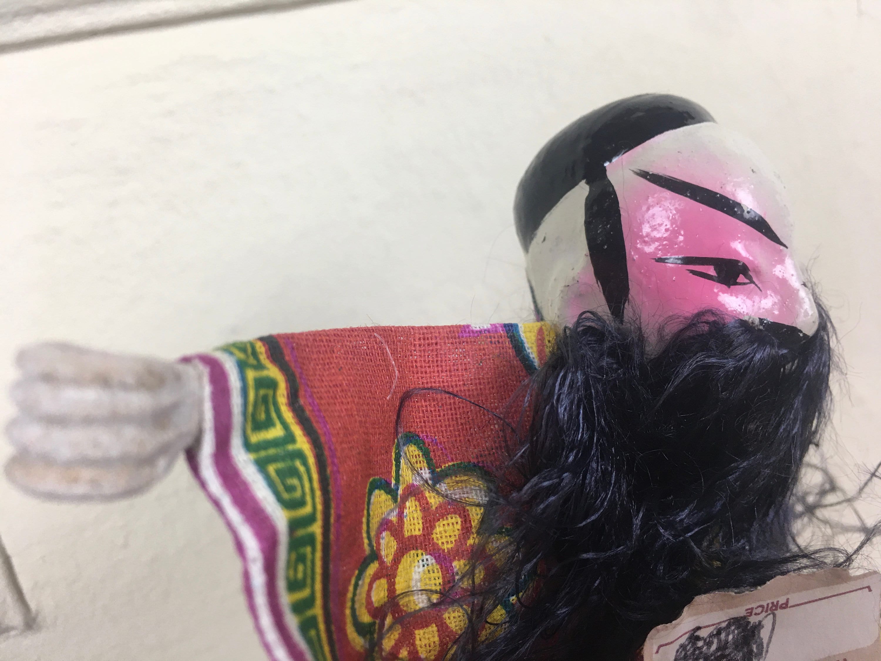 The Bearded Man - Vintage Chinese Opera Hand Puppet - Theatrical Fairy ...