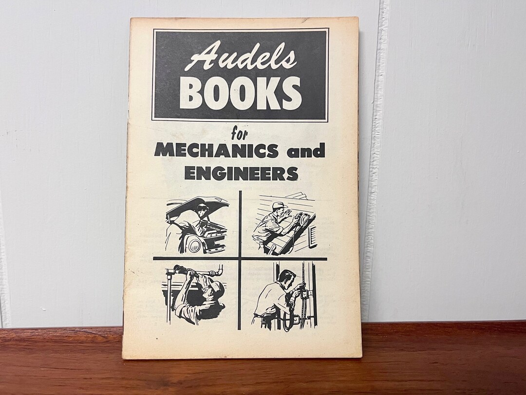 1950's Audels Books for Mechanics and Engineers Paperback Pamphlet ...