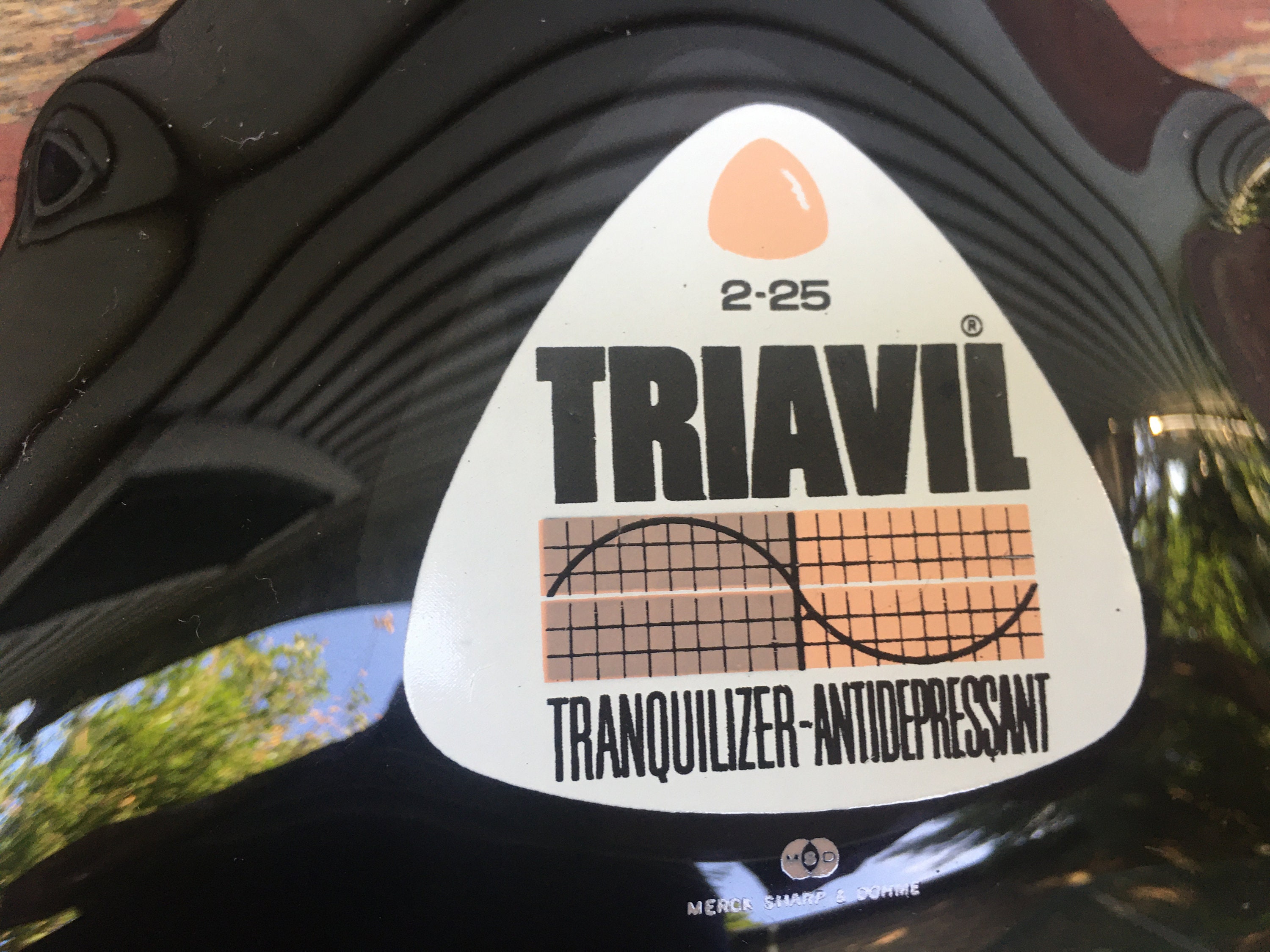 Triavil Antidepressants Vintage Smoke Glass Ashtrays Set of - Etsy