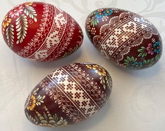Pisanki Pysanki Polish Handmade Easter Eggs, Pysanky, Pisanki, Traditional - Etsy