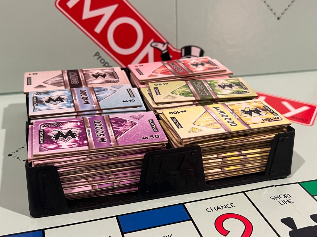 Monopoly FORTUNE Money Brick complete Replacement Set W/ - Etsy