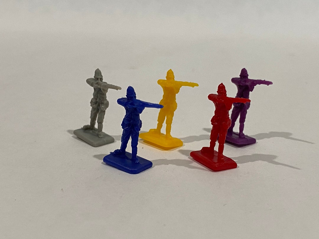 Age of Imperialism Game Tokens: Infantry Set of 8 pick a Color Blue ...