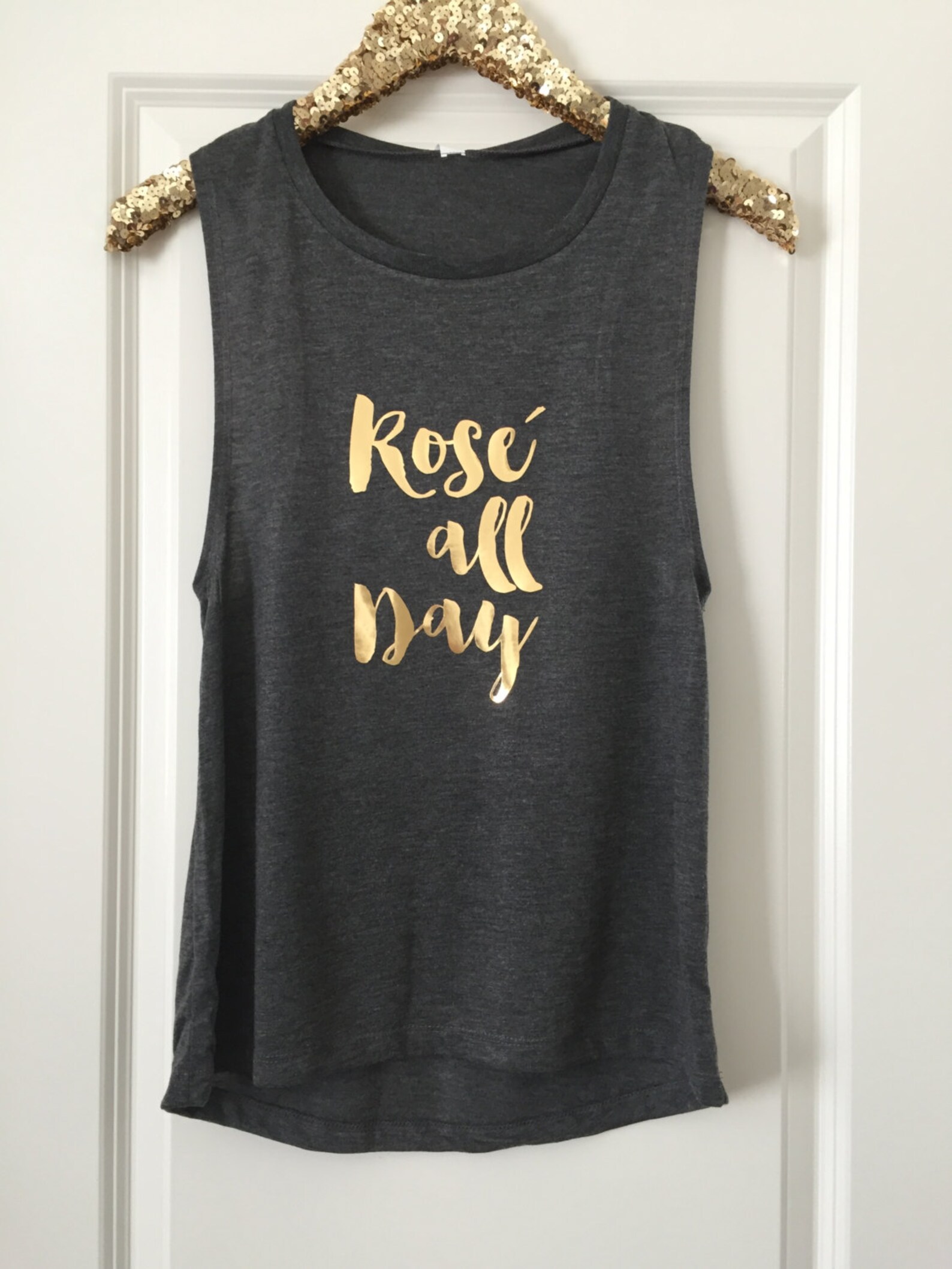 Rosé All Day Tank/ Rose All Day / Rosé Wine/ Rosé | Etsy