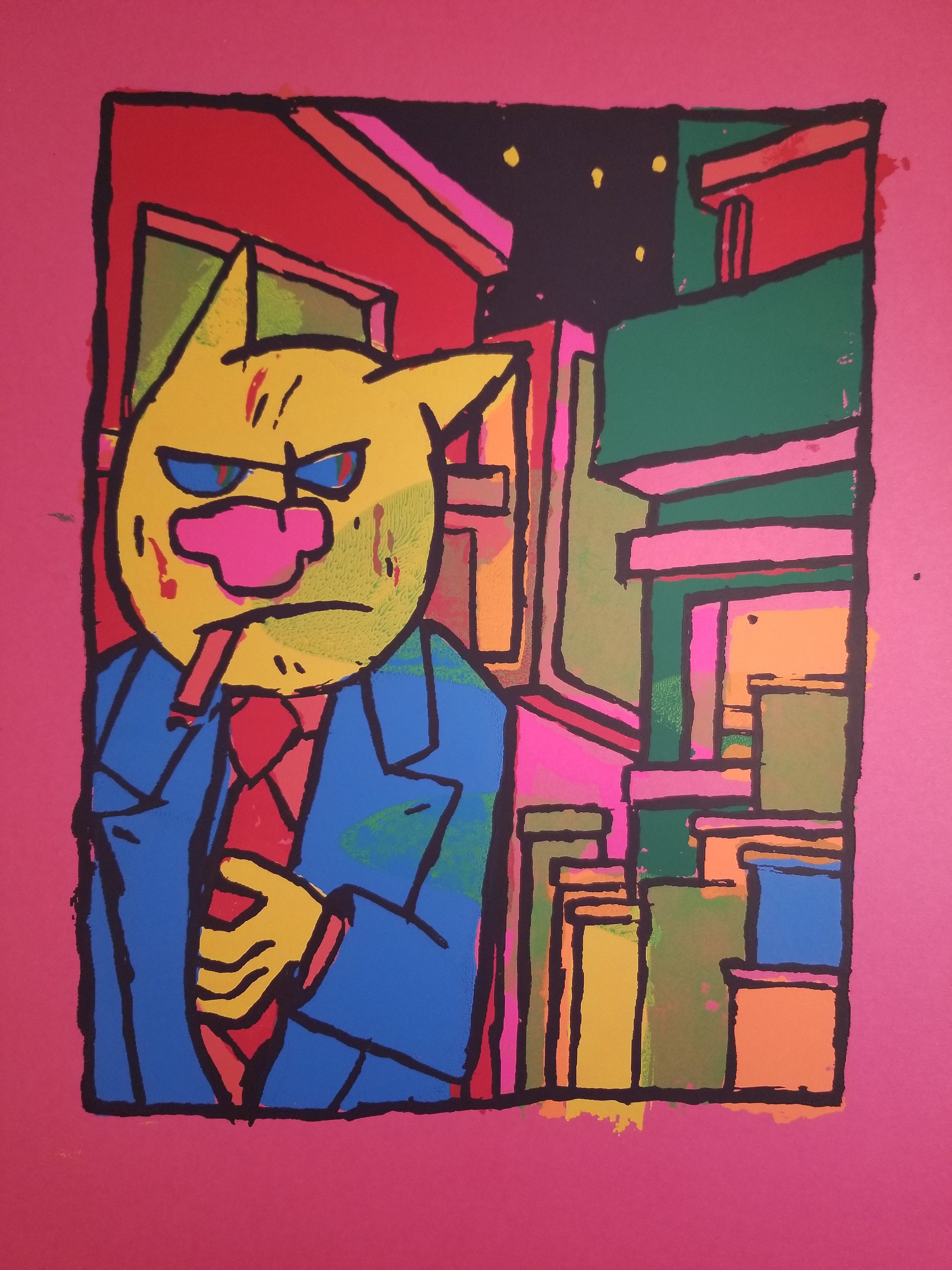 Odd City, Odd Situation Print - Etsy