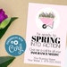 EDITABLE We Dig Your Referrals Shovel Flowers Spring Business Referral ...