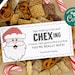 EDITABLE - He's Making a List and Chex-ing It Twice - Santa Gift Tags ...