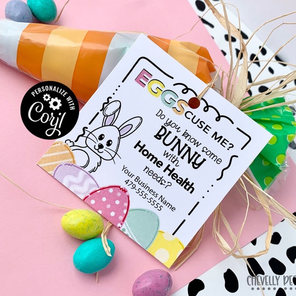 Realtor Easter Tags - Etsy