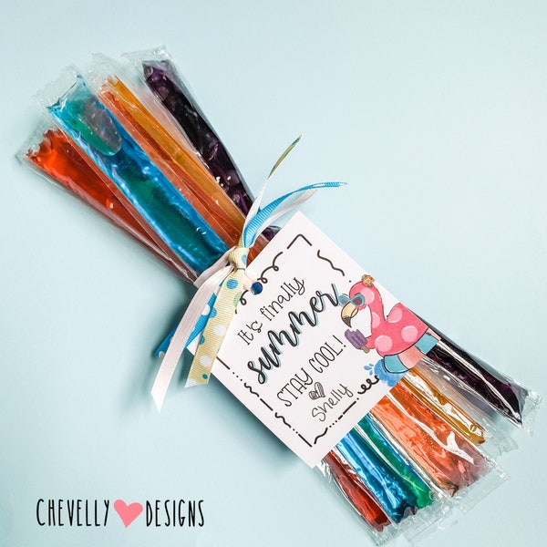 Popsicle Gift Tag - Etsy
