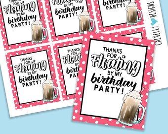Root Beer Float Printable - Etsy