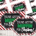 Christmas MUFFIN Gift Tag XMAS011 Printable Holiday - Etsy