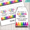Printable Glad You Are in My Class Gummy Bear Gift Tags Digital File ...