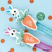 EDITABLE Carrot Gift Tag With Editable Name Easter Gift Tags Printable ...