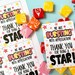 Printable Bursting With Appreciation Starburst Gift Tags | Etsy