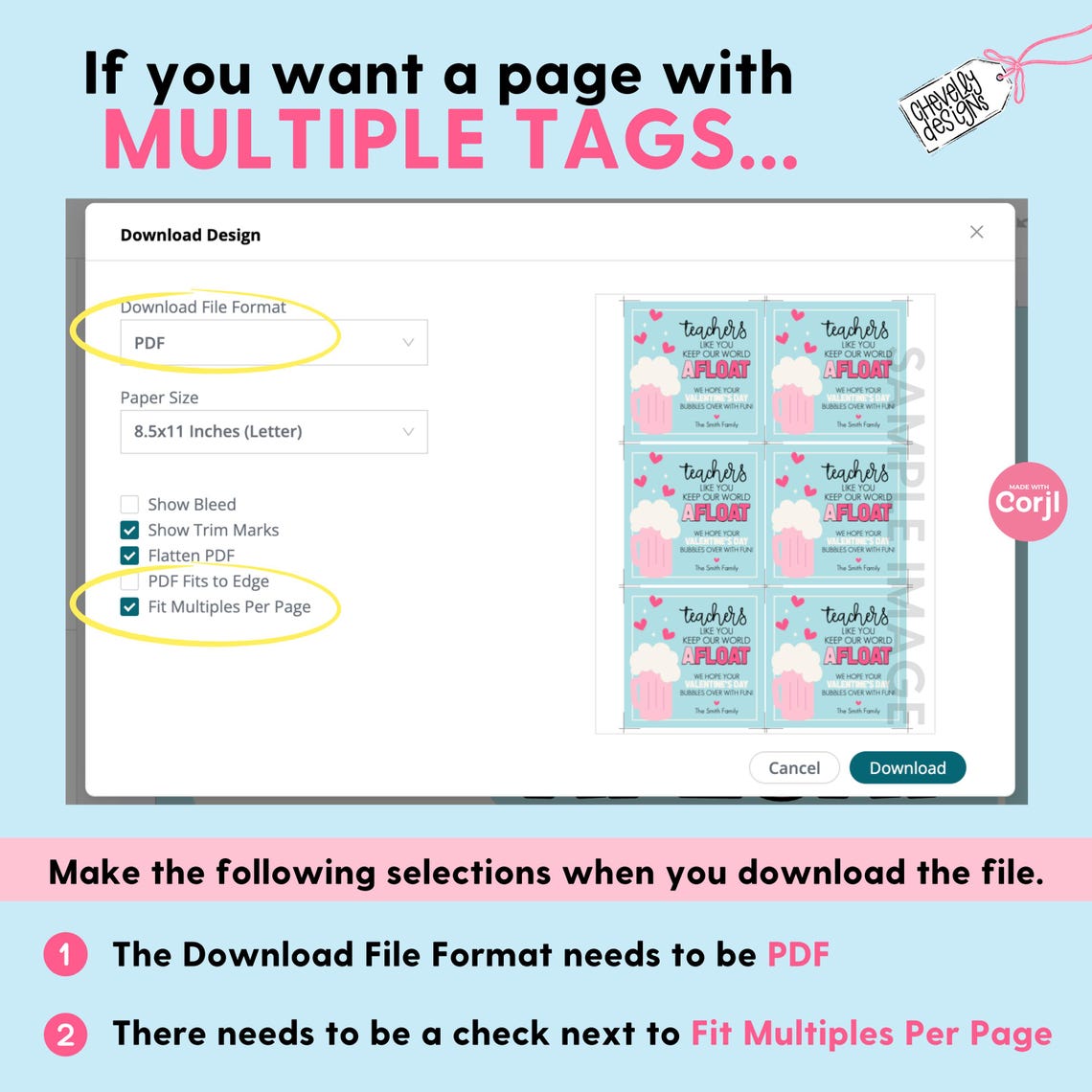 Editable Printable Easter Referral Marketing Gift Tags, Hopping Into ...