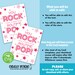 EDITABLE You Rock Now Make That Routine Pop Gift Tags for Cheerleaders ...