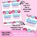 Printable Donut Referral Gift Tags for Business HT261 - Etsy