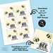 EDITABLE - It's Going to Bee a Great Year - Referral Gift Tags ...