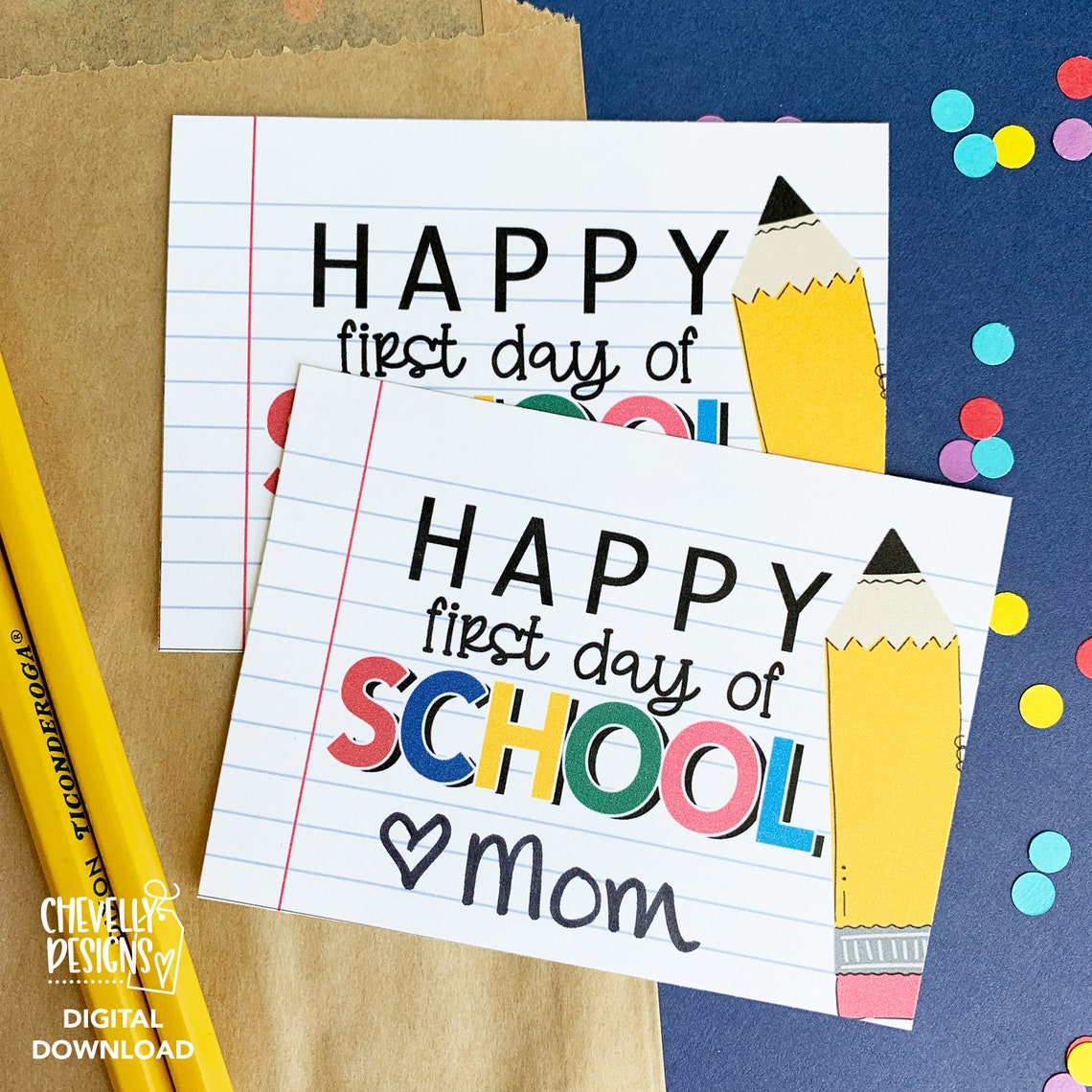 Printable Back To School Gift Tags For Teachers and students | Etsy